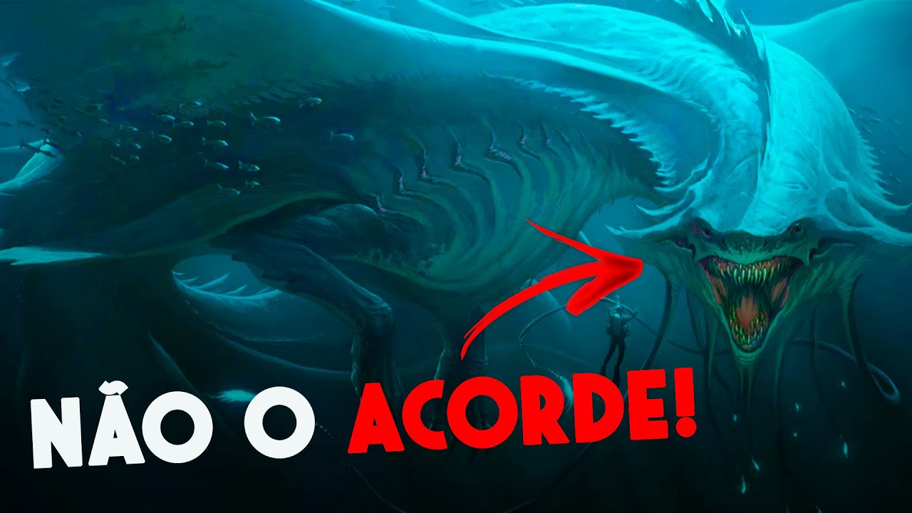 NUNCA ACORDE O LEVIATÃ - SCP 169 (SCP FOUNDATION) - YouTube