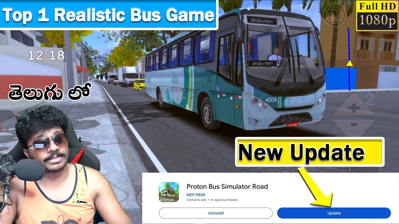 Released New Update Full Explain Proton Bus Simulator Road Realistic ...