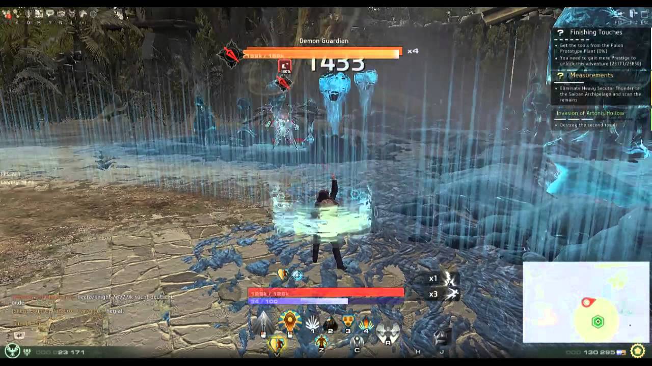 Skyforge - Knight - Solo impossible Artonis Hollow - YouTube