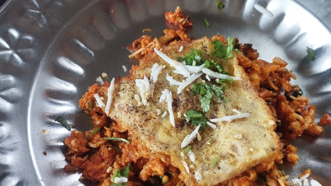Mumbai Street Style Anda Ghotala Recipe | Egg Ghotala Pav Bhaji Style ...