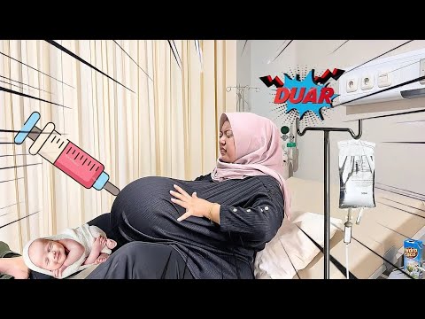 GAWAT IBU HAMIL MELAHIRKAN SENDIRI DI KASUR RUMAH SAKIT😭|| MINUM AIR KELAPA ASEM‼️