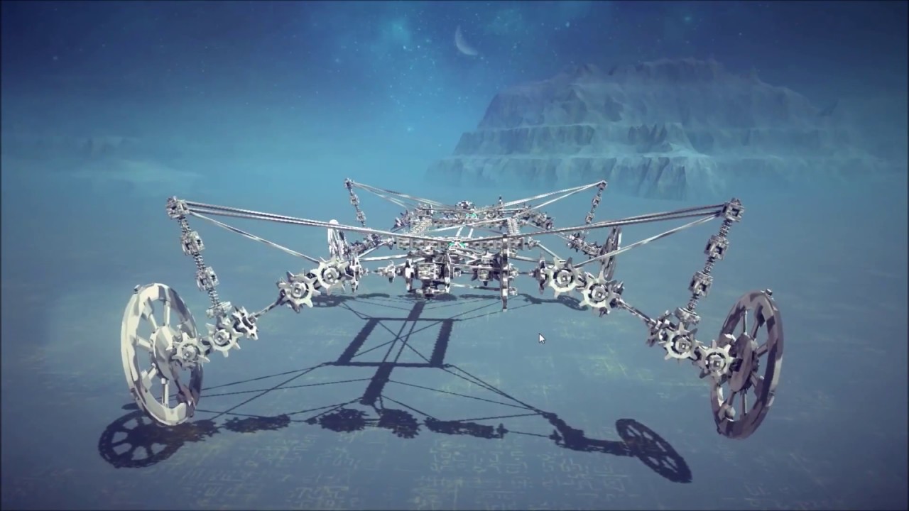 Besiege mechanical 4X4 - YouTube
