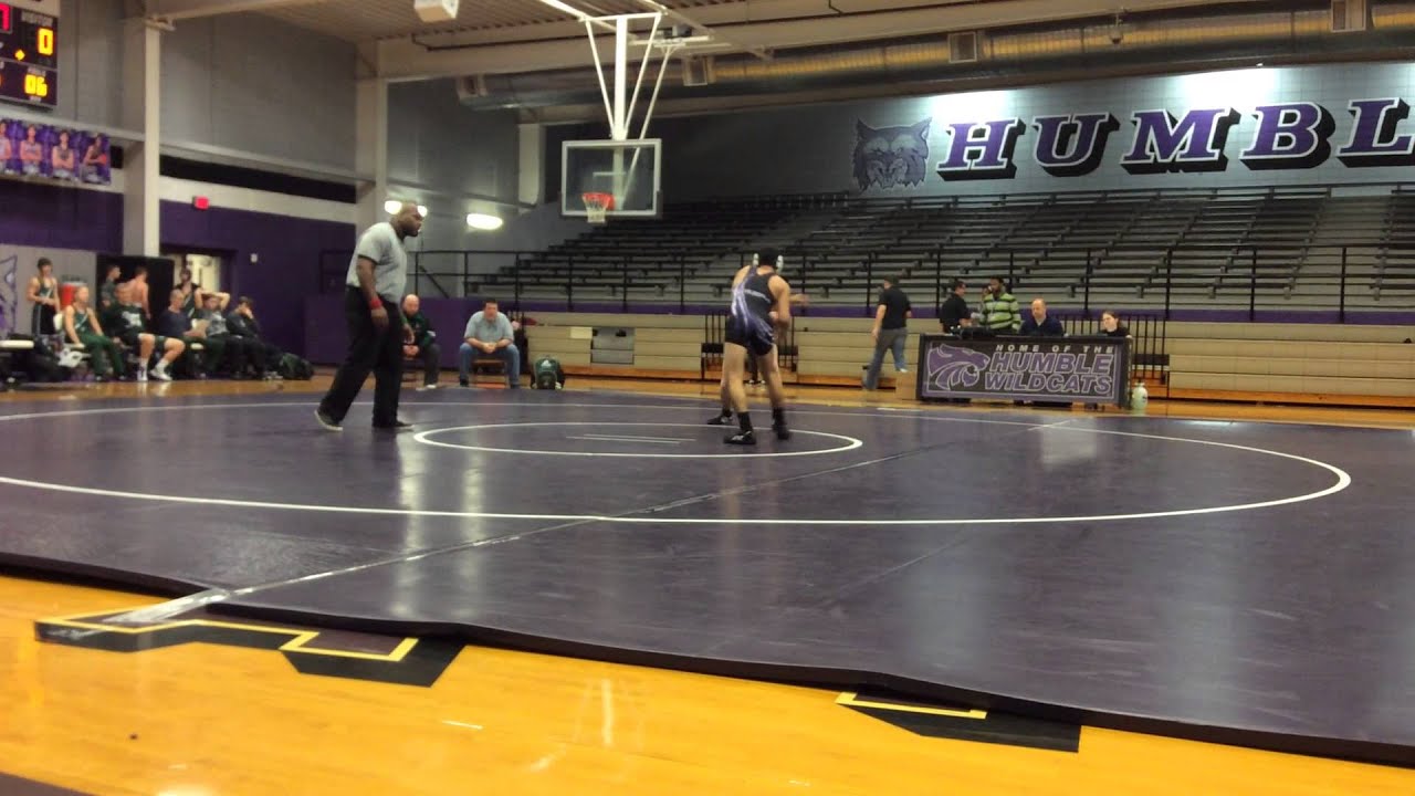 Chris Ringo Humble wrestling vs Kingwood Park - YouTube