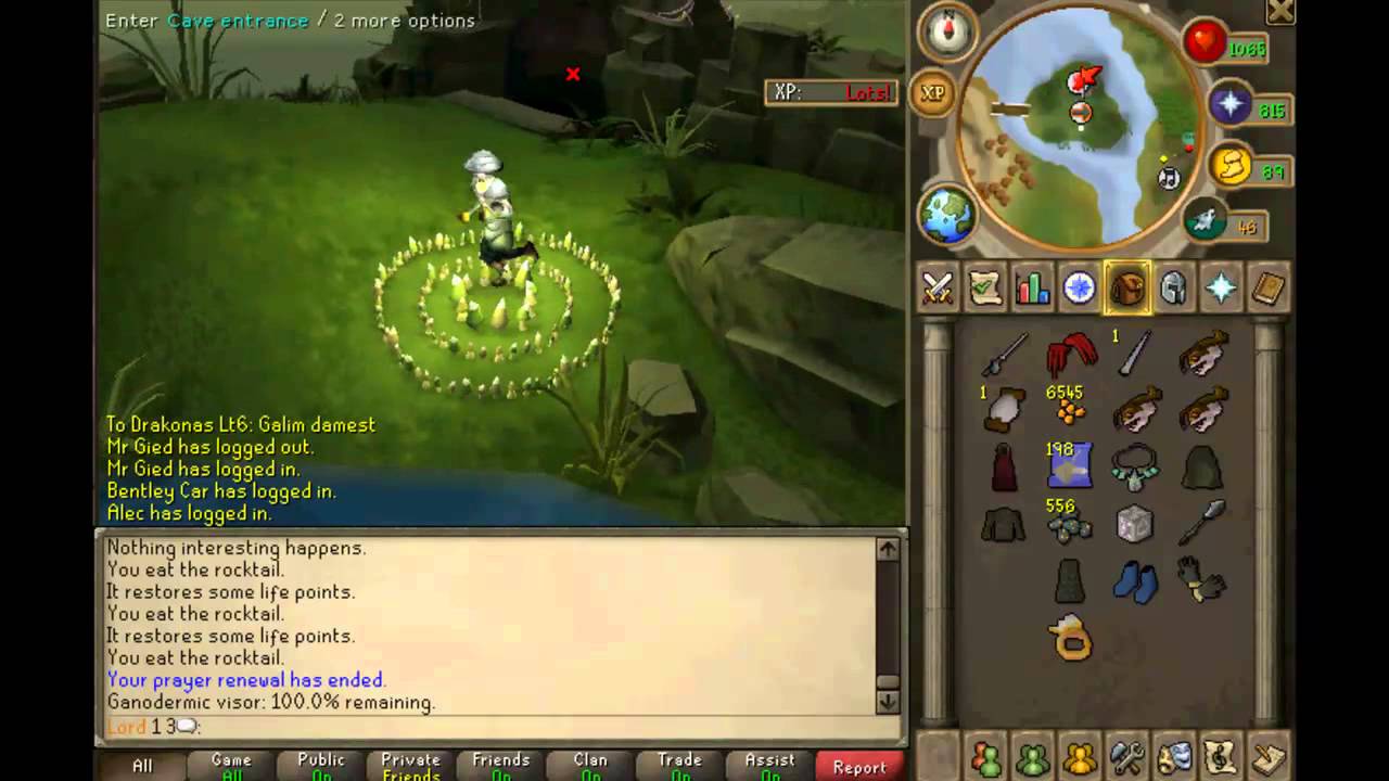 Runescape - Making New Ganodermic Armour and Location of Polypore ...