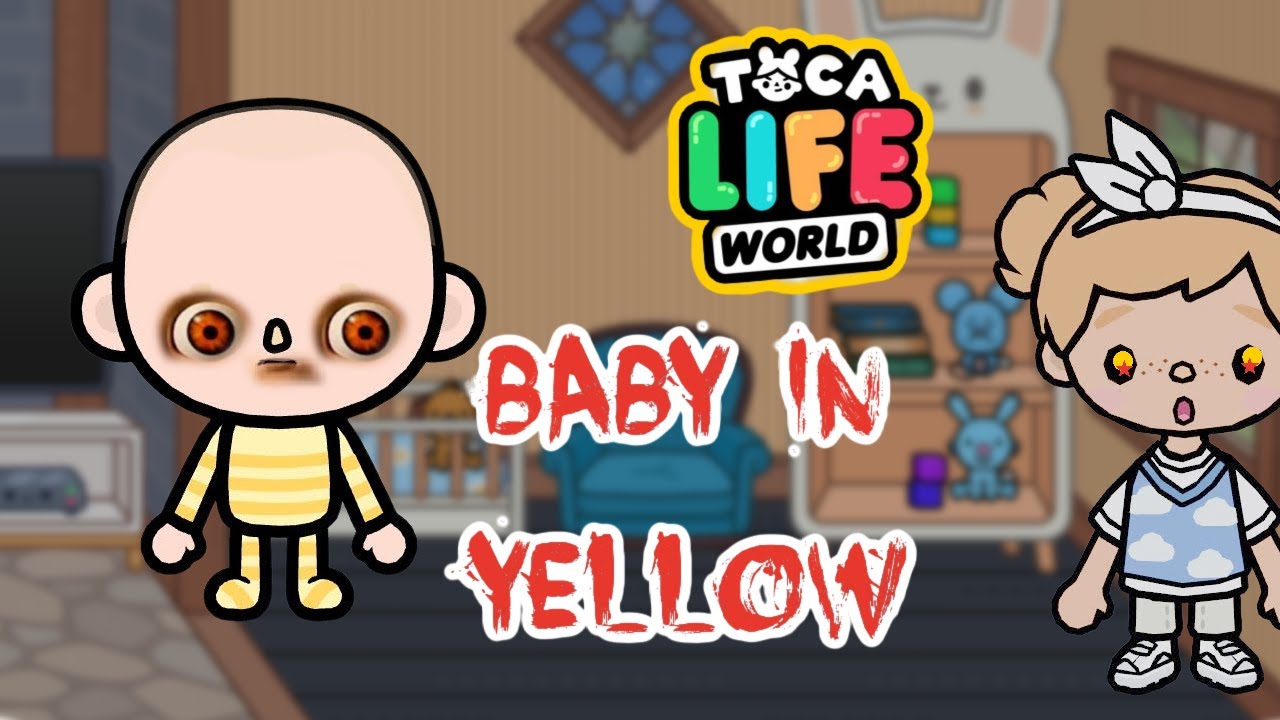 Toca Life Baby in Yellow Story with Voice and Sound! She Babysits World ...