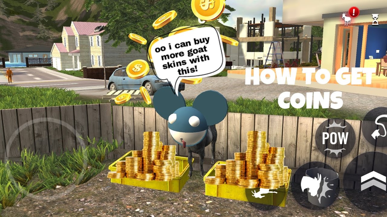 How to get goat simulator goat coins! - YouTube