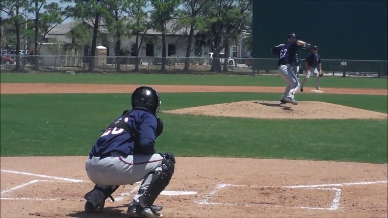 Minnesota Twins LHP prospect Tyler Jay pitching in EXST 4/21/17 - YouTube