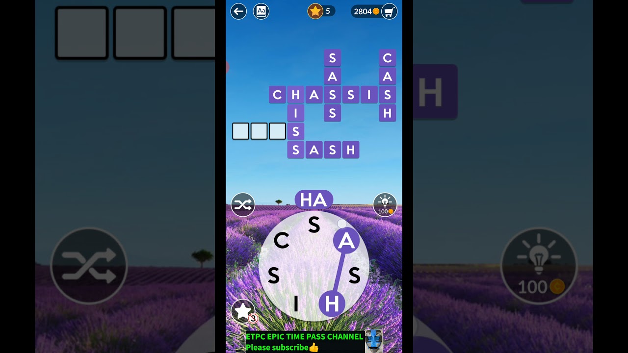 WORDSCAPES LEVEL 10278 - YouTube