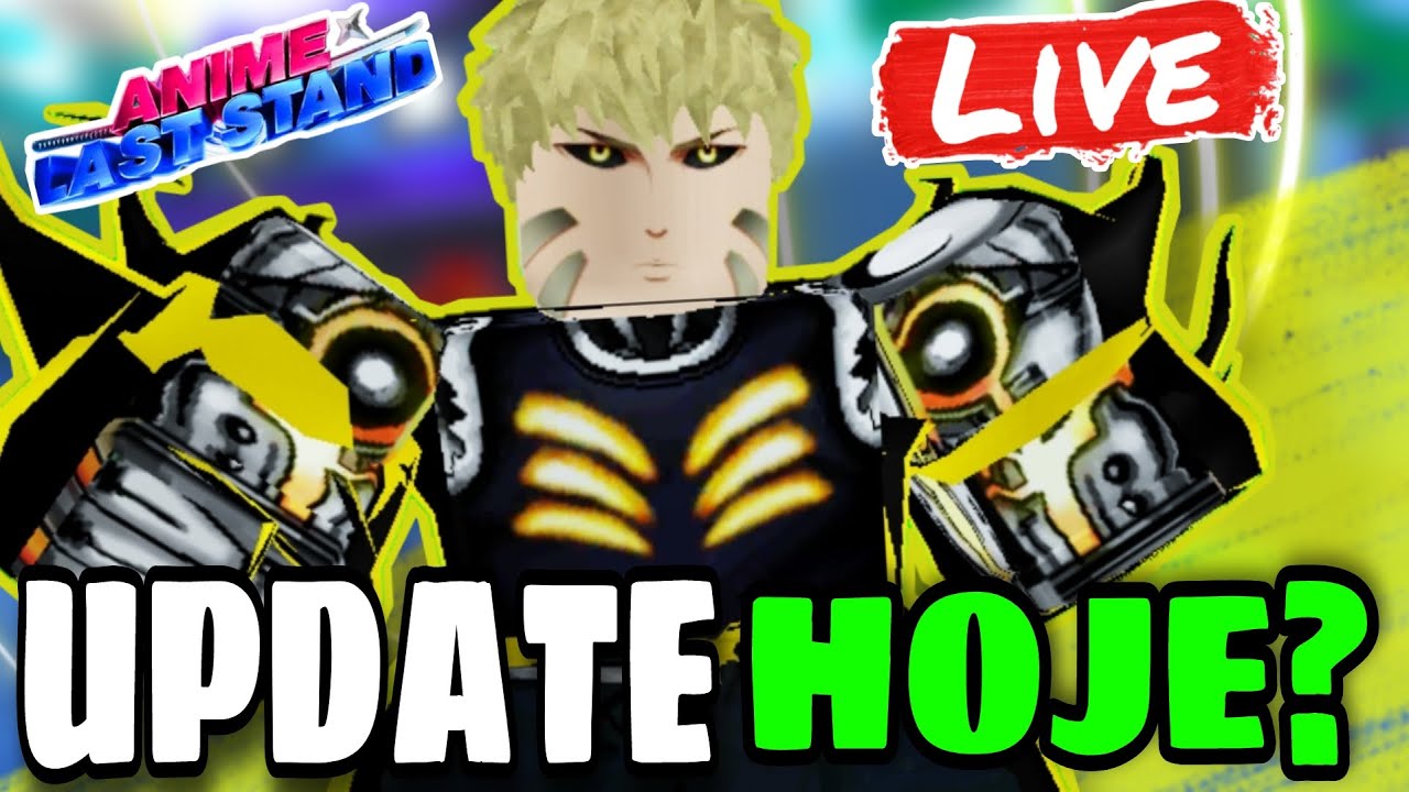LIVE FARMANDO para CHEGADA da UPDATE! ANIME LAST STAND - Roblox - YouTube