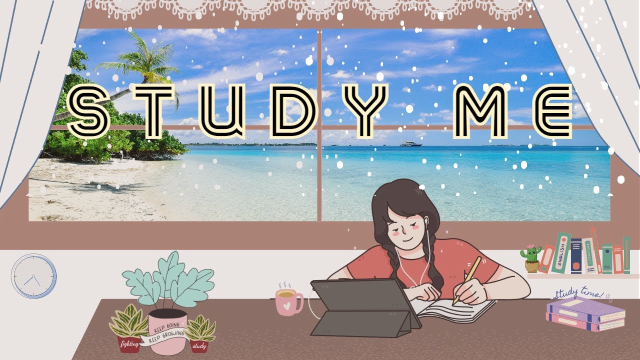 4 Hour study with me - music study - music to focus on studying- music ...