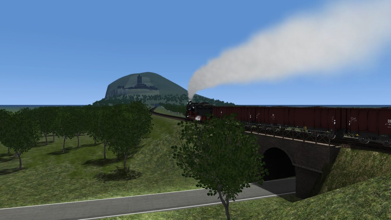 Fictional German route part 1, Train Simulator 2020 - YouTube