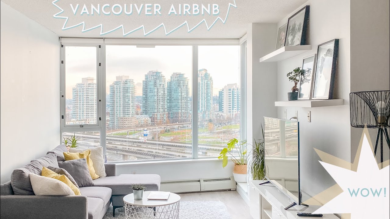 Vancouver High Rise Condo (Airbnb Tour!) - YouTube