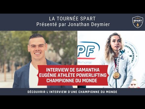 📽️INTERVIEW DE SAMANTHA EUGÉNIE ATHLÈTE POWERLIFTING CHAMPIONNE DU ...