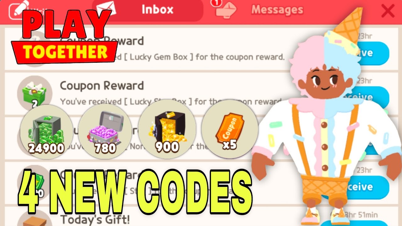 Play together coupon codes 2023 july new | Play together coupon codes ...