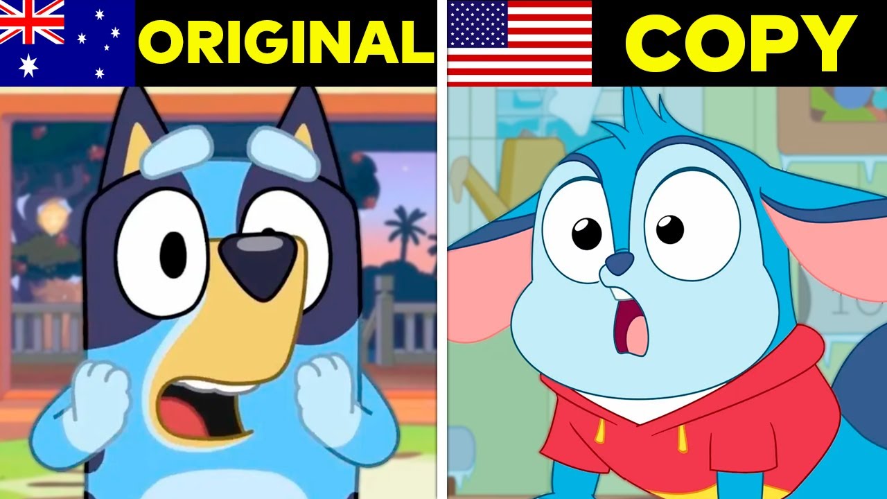 8 Copies of BLUEY You Didn't Know Existed! - YouTube