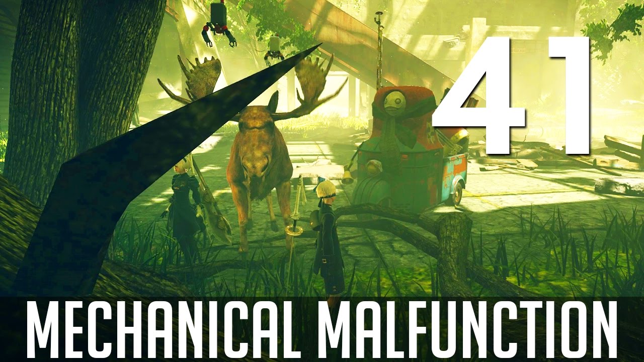 [41] Mechanical Malfunction (Let's Play NieR: Automata PC w/ GaLm ...