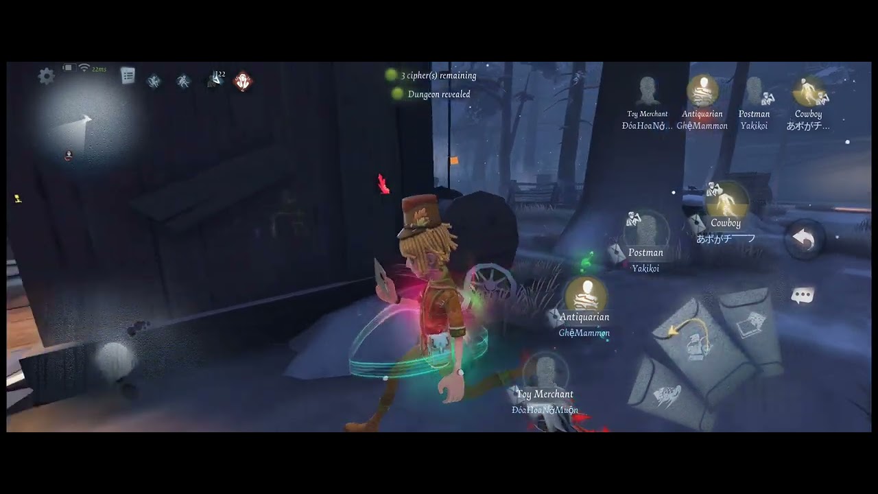 Identity V | Postman : Autumn Uniform | Gameplay! - YouTube