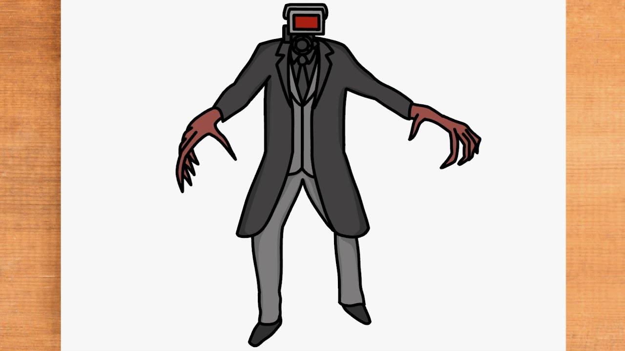 How to draw Cameraman Zombie Skibidi Toilet Universe Zombie - YouTube