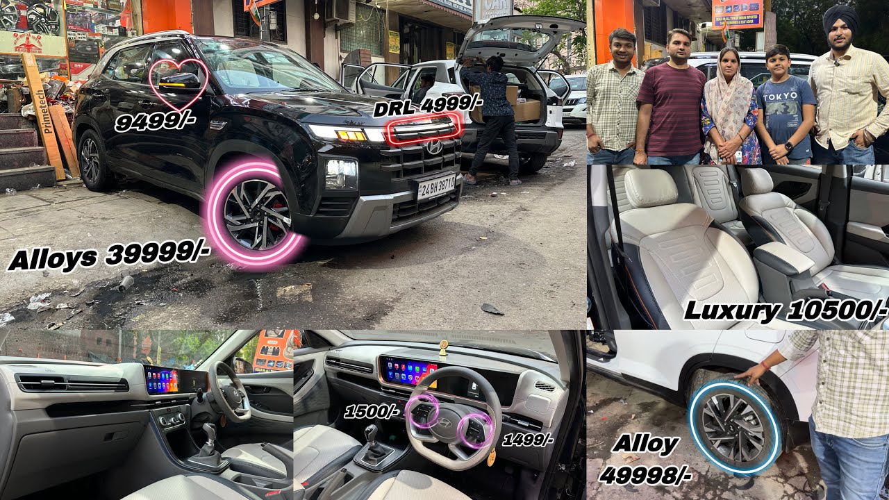 Creta Modification 2024 | Creta Base Model 2024 Modified | New Creta ...