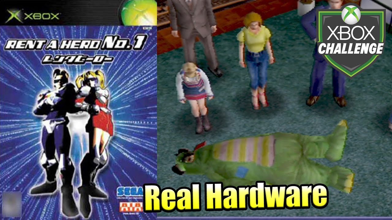 Rent A Hero No 1 — Xbox Original Gameplay HD — Real Hardware {Component ...