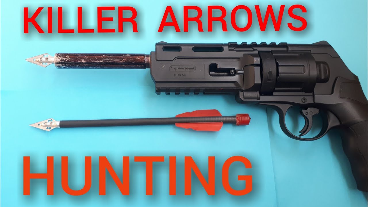 How to Hunt Big Game with HDR 50. Killer Arrows - YouTube