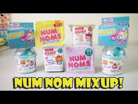 Num Noms Series 2, 3 & 4 + Lights Series 2 Opening | Birdew Reviews
