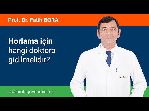 Horlama için hangi doktora gidilmelidir? #horlama