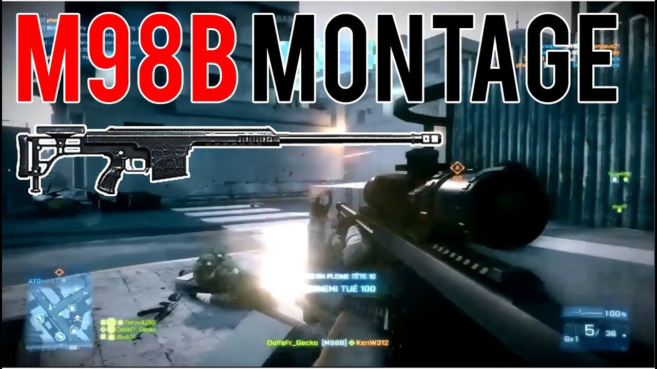 Battlefield 3 Sniper Montage m98b - YouTube