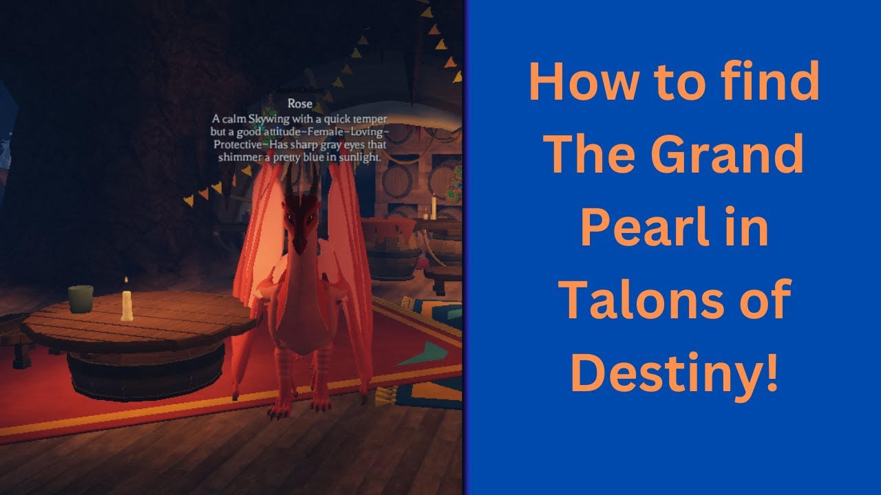 How to find the Grand Pearl in Talons of Destiny! - YouTube