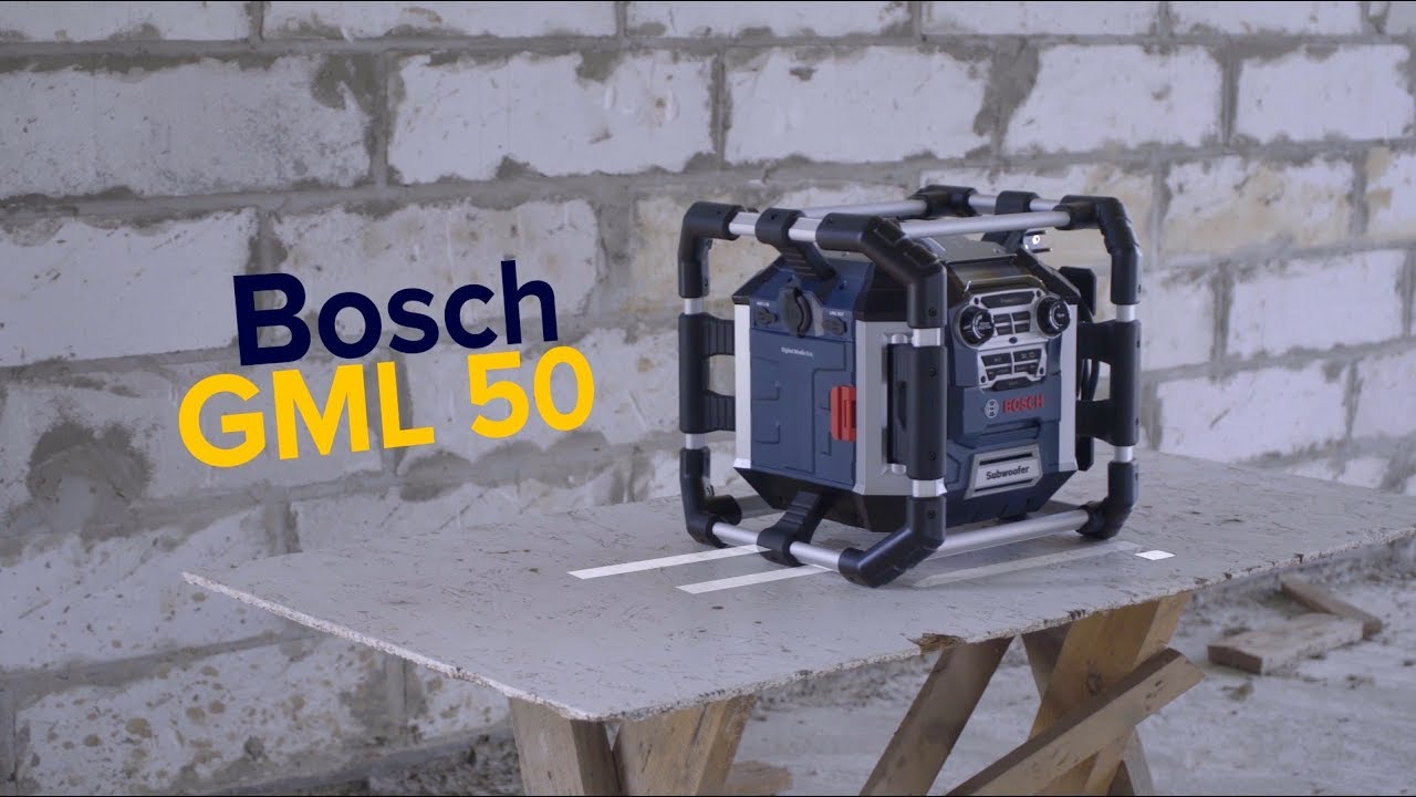РАДИОПРИЕМНИК BOSCH GML 50 - YouTube