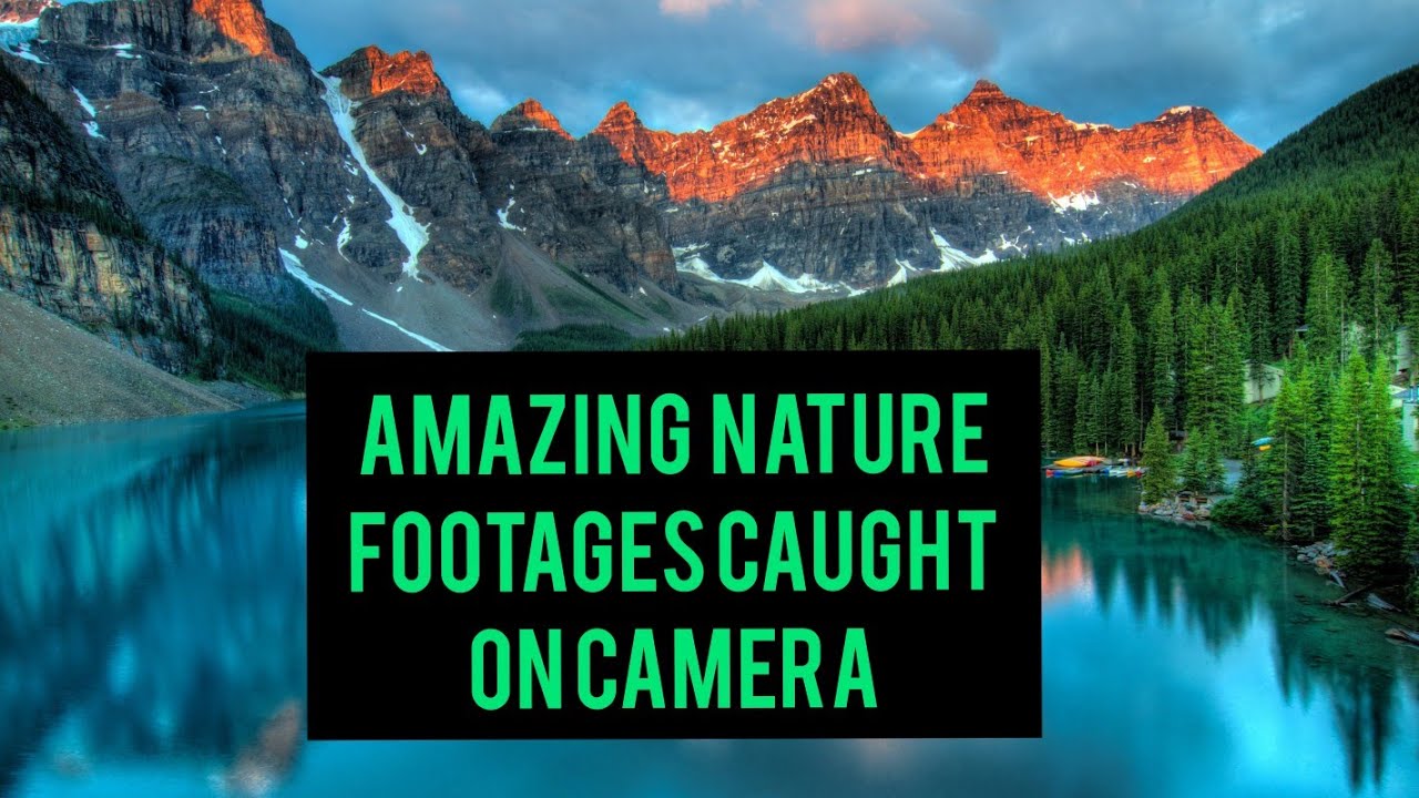 Amazing nature views footage caught on camera - YouTube