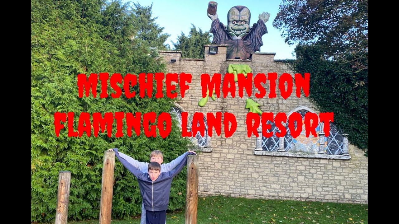 Flamingo Land Resort Little Monsters Mischief Mansion On-Ride POV - YouTube