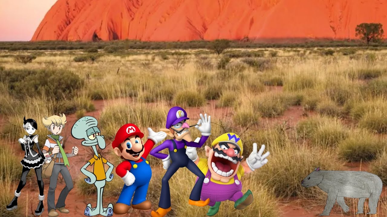 Wario, Waluigi, Mario, Squidward, Barry & Marley Discover Northern ...