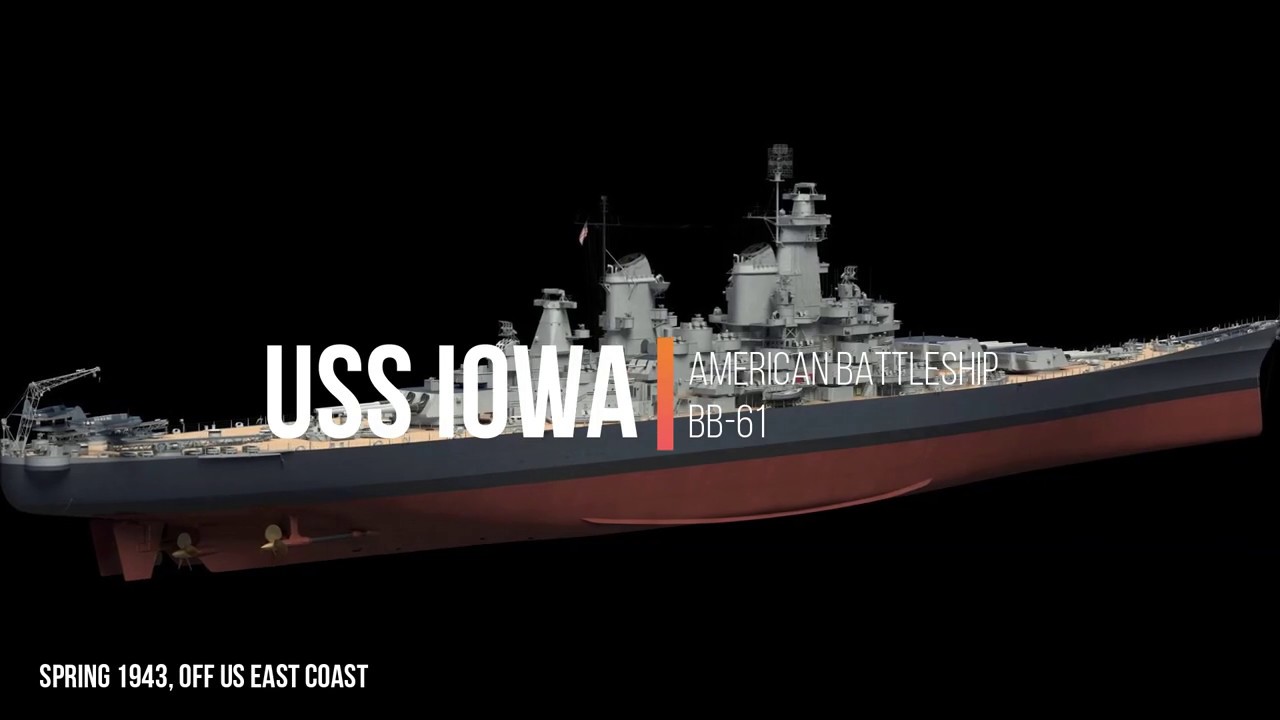 Battleship USS Iowa in 3D - Anatomy of the Ship by Stefan Dramiński ...