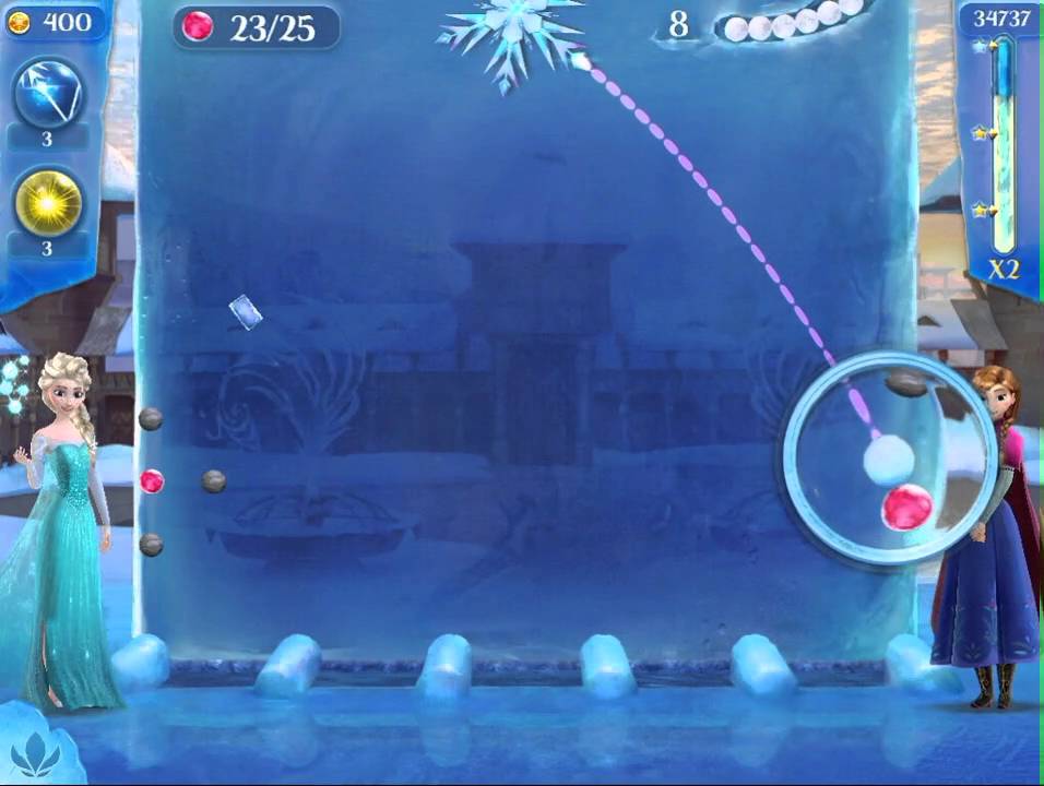 Frozen Free Fall 2 - Walkthrough Level 22 - YouTube
