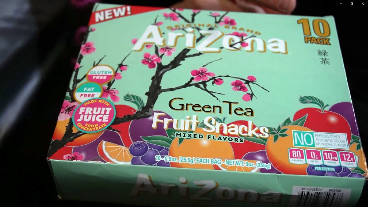Can you believe they made Arizona green tea gummies - YouTube