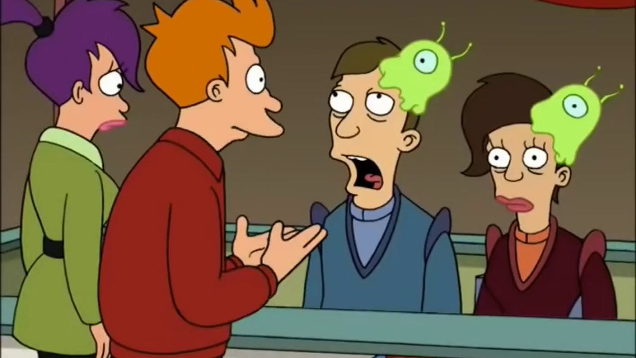 Futurama - What are the brain slugs going to do for the working man ...