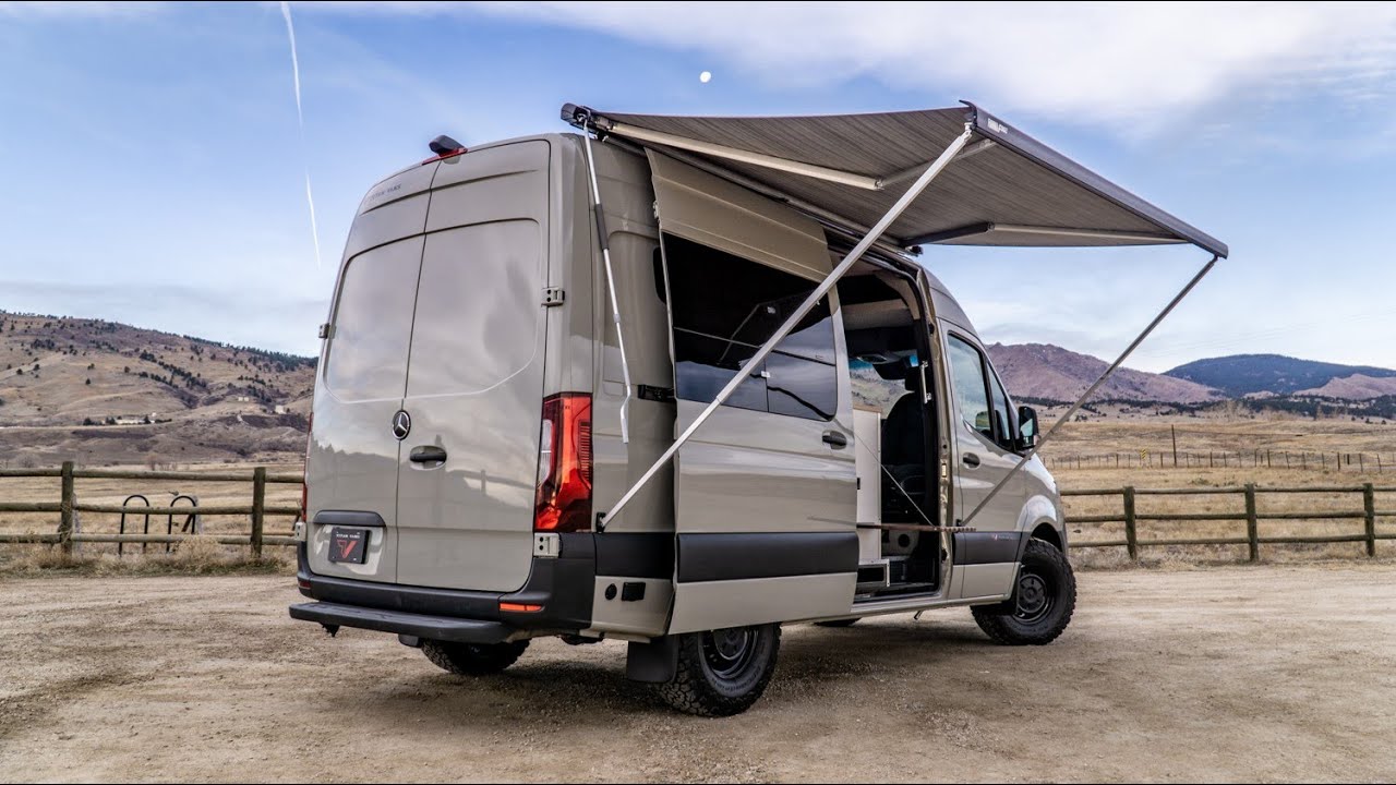 The Ultimate Adventure Van Conversion *Full Video Tour* Titan Metis ...