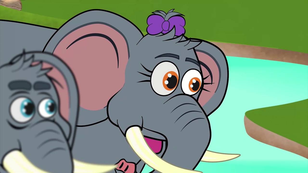 2 Episodes | Dimbo the Stubborn Baby Elephant | Bedtime Stories for ...