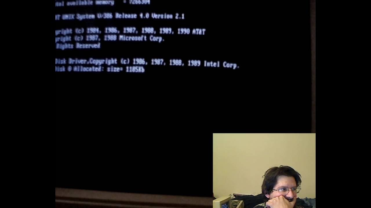 Installation of Unix System V on Real Hardware! - YouTube
