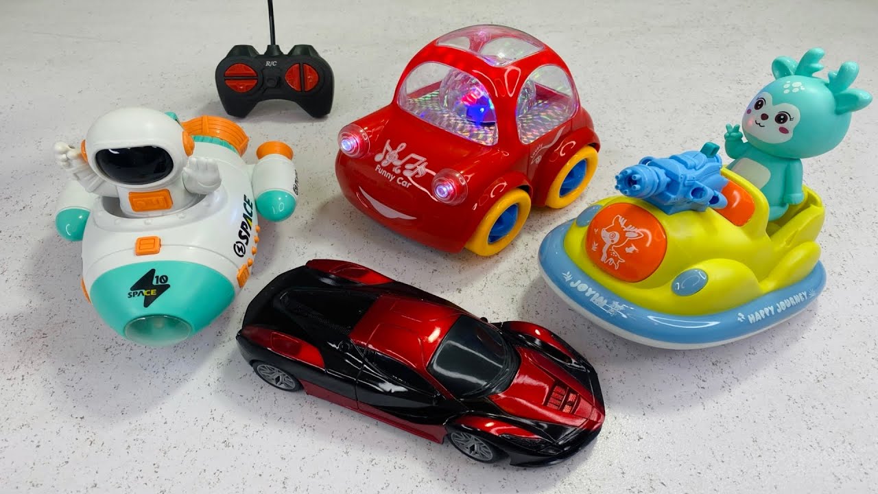 Funny Car Unboxing,Rc Sports Car Unboxing, Space Rocket Car Unboxing ...