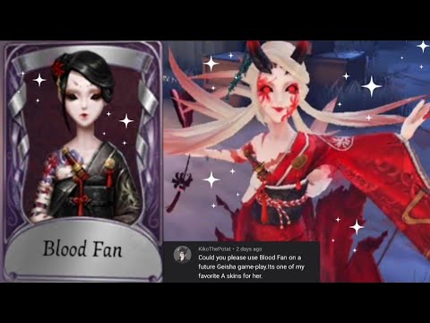BLOOD FAN SKIN GEISHA • One of the Most Beautiful Prajna Form! IDENTITY ...