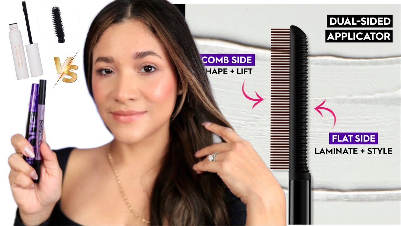 New Urban Decay Slick Day Strong Hold CLEAR Brow Gel VS Abh Brow Freeze ...