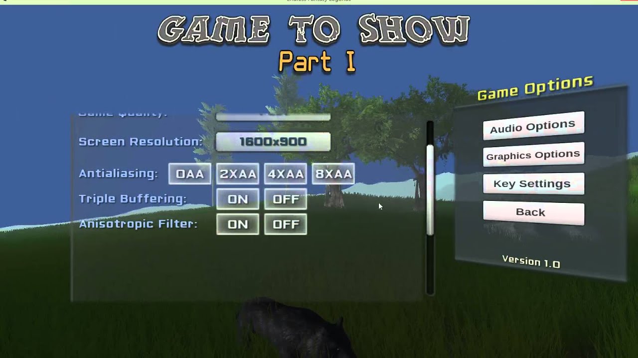 Unity - Show of Graphics Options with NGUI 2016 - YouTube