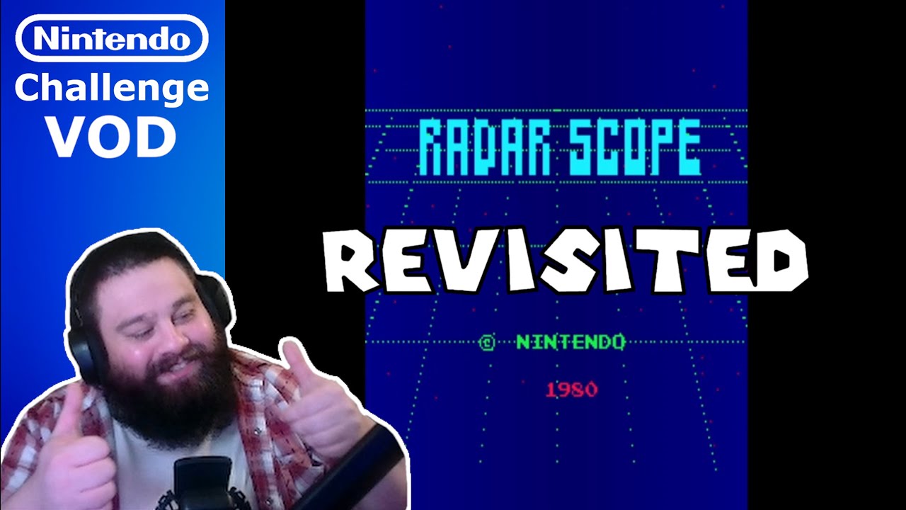 [VOD] Beating EVERY Nintendo Game - Radar Scope Revisited - YouTube