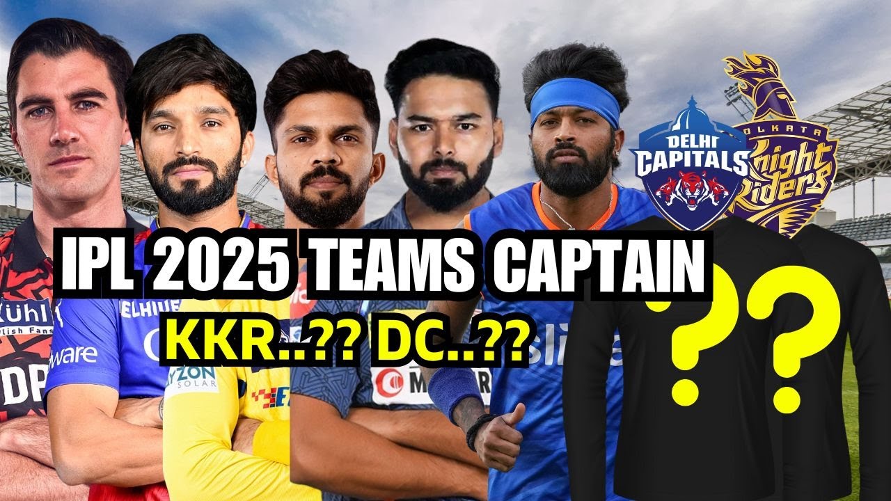Who are the 8 team captains in the IPL? , Who will be the captain KKR ...