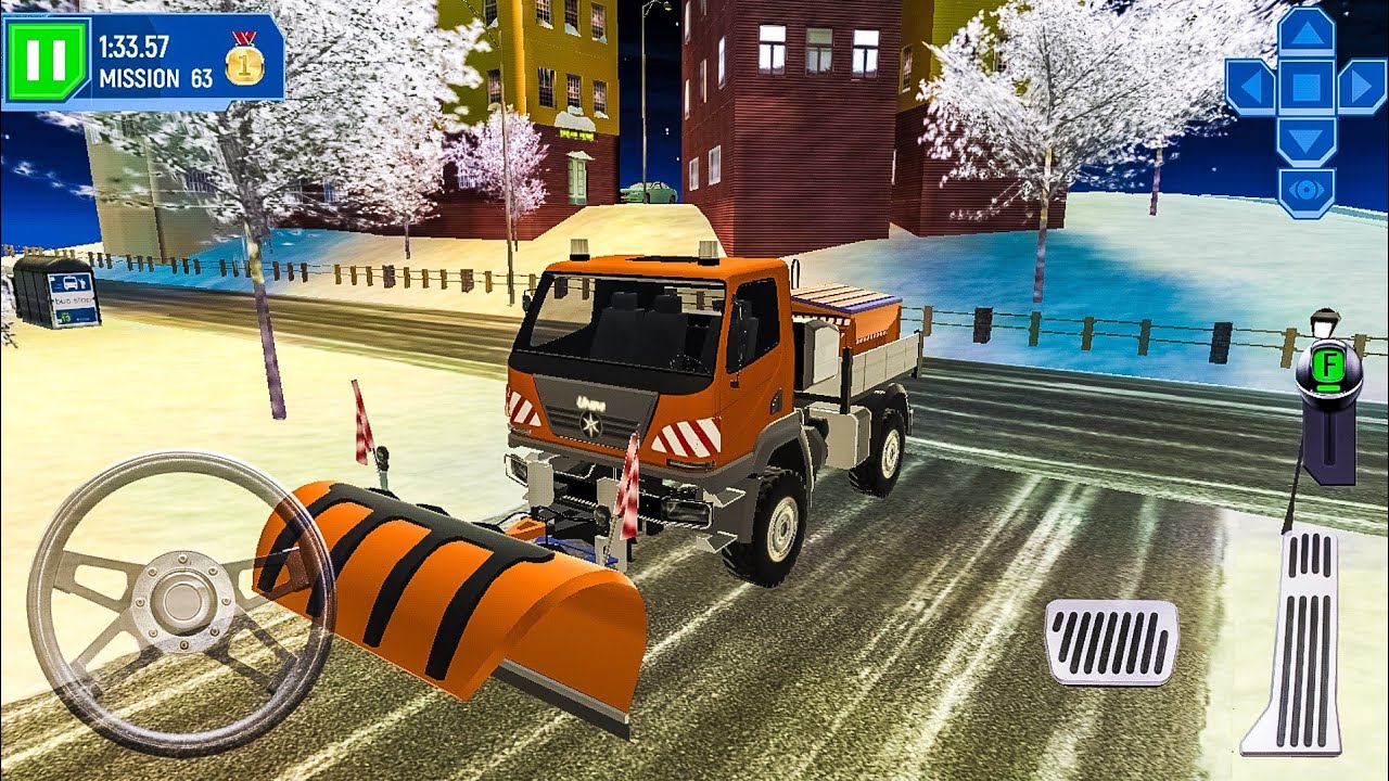 Ski Resort Driving Simulator New Car UNLOCKED Snow Plow - Android ...