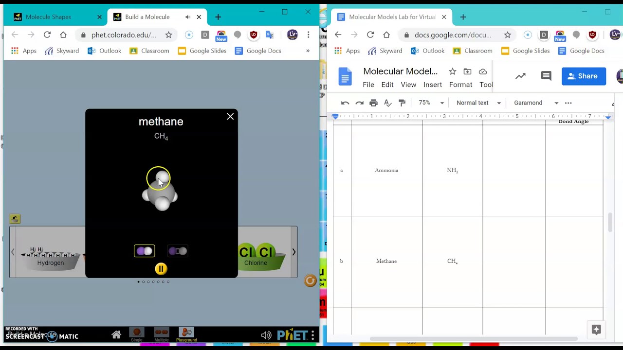 Molecular Models Lab Tutorial for CP Chemistry - YouTube
