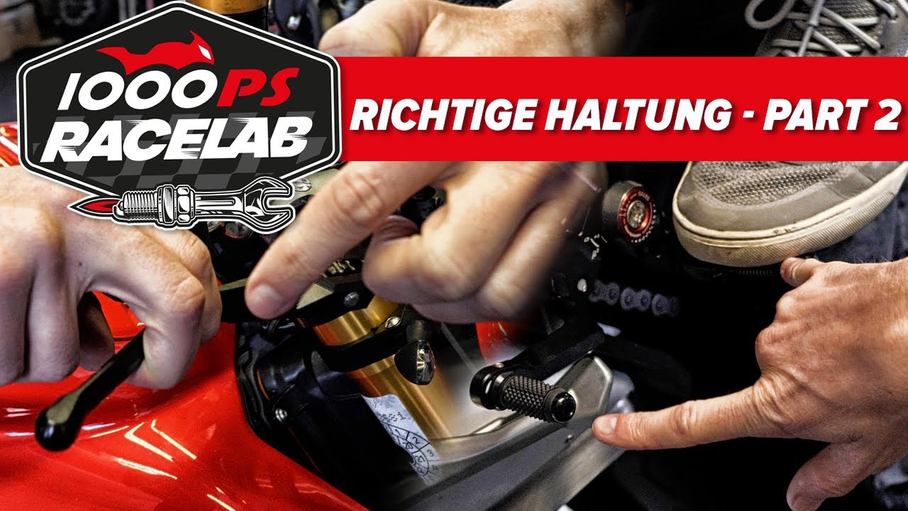 Video: Sitzposition, Hebel-, Lenker- und Fußrasteneinstellung - So ...