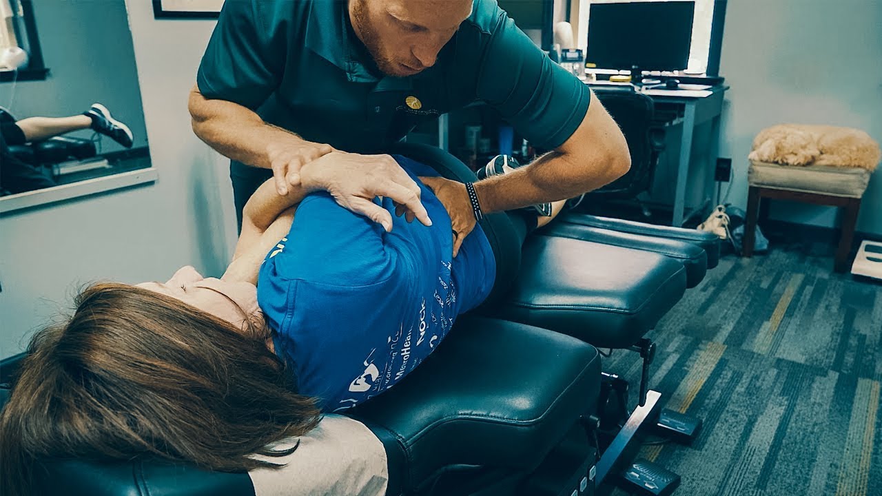 LOUD ADJUSTMENTS FROM EXTENSIVE CHIROPRACTIC APPOINTMENT - YouTube